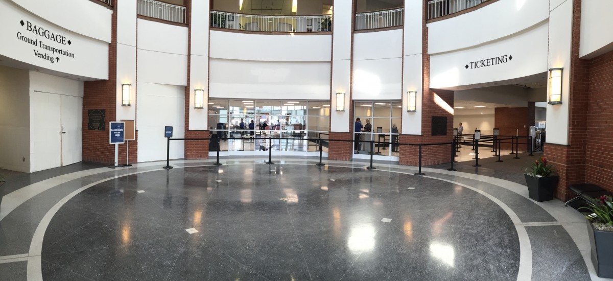 TSA Checkpoint - Charlottesville Albemarle Airport